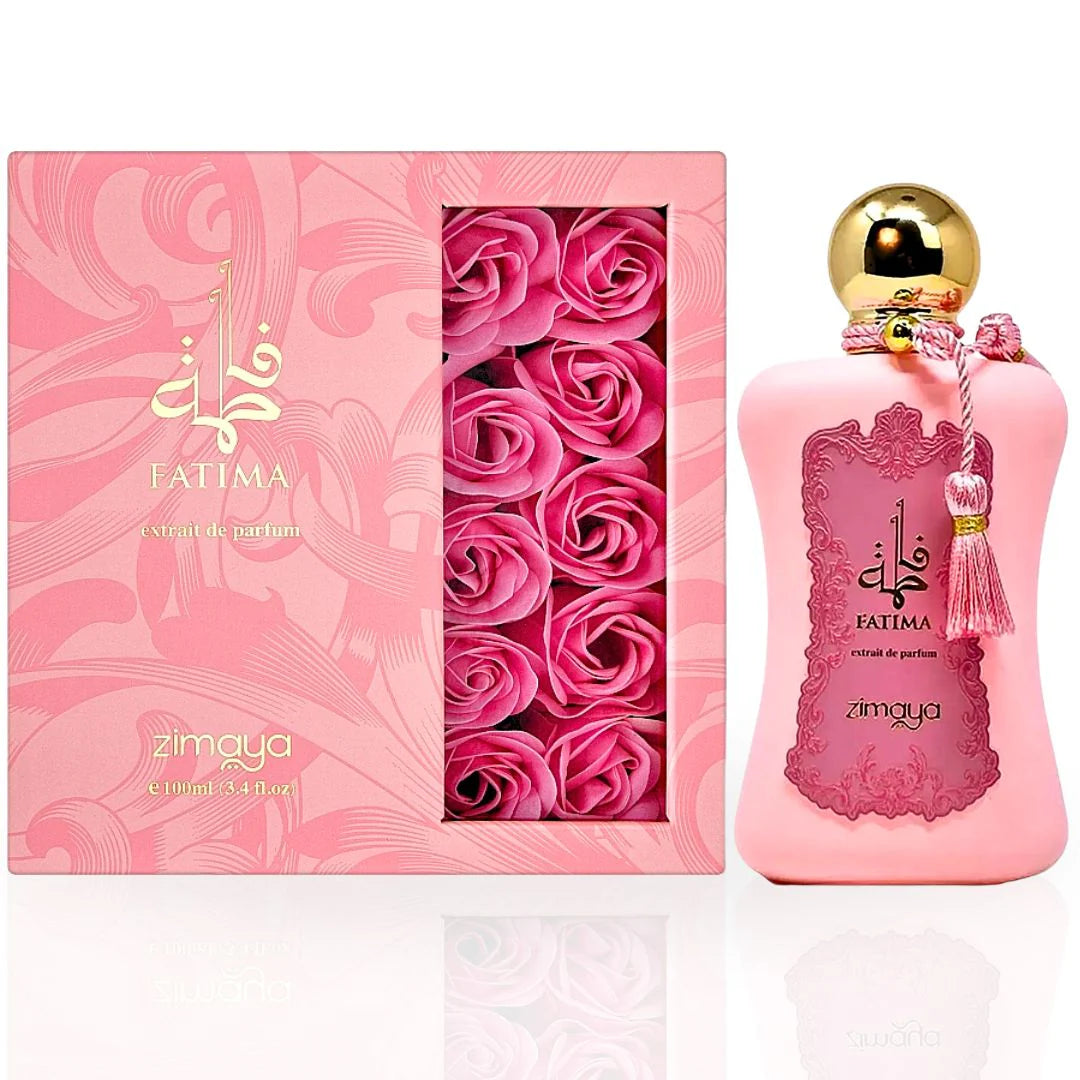 Afnan Zimaya Fatima Pink Pour Femme - Eau de Parfum 100 ml (3,4 fl. oz ...